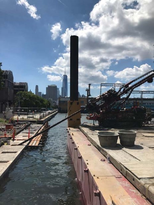 Project Highlight: Sonic Drilling from a Barge to Install Geotechnical ...